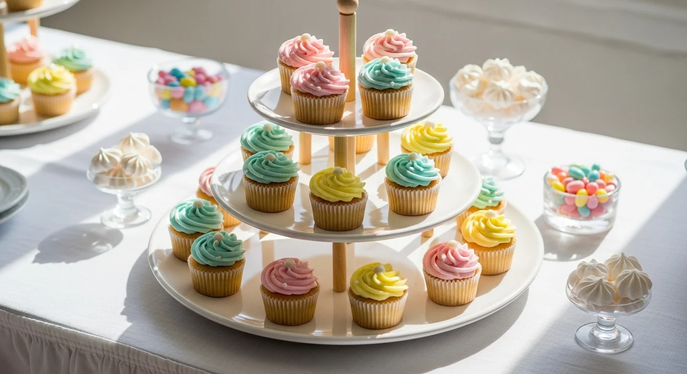 How to Build Cupcake Stands That Elevate Dessert Tables - craftwinning.com