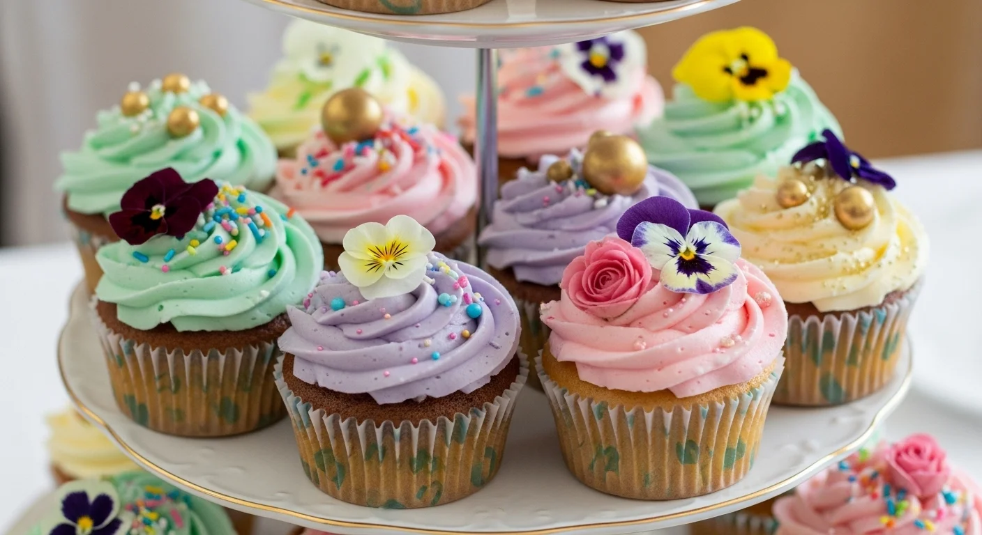How to Decorate Cupcakes for Gorgeous Dessert Displays - craftwinning.com